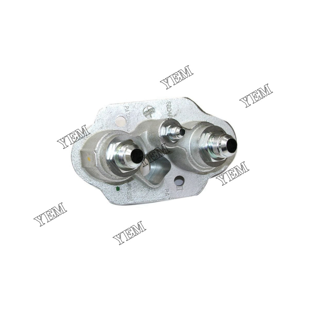 Hydraulic Flat Face Quick Coupler Block - Assembly Part # 7246784 For ...